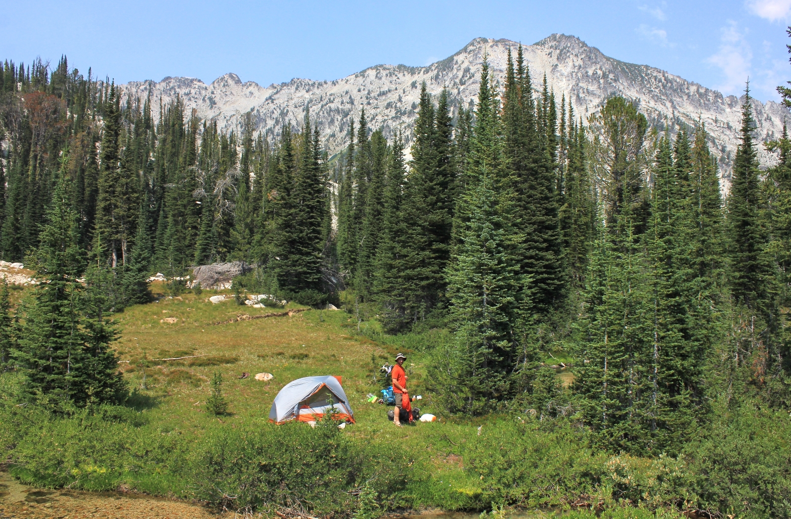 Oregon’s Eagle Cap Wilderness: Swamp & Steamboat Lakes Backpack day 1 ...