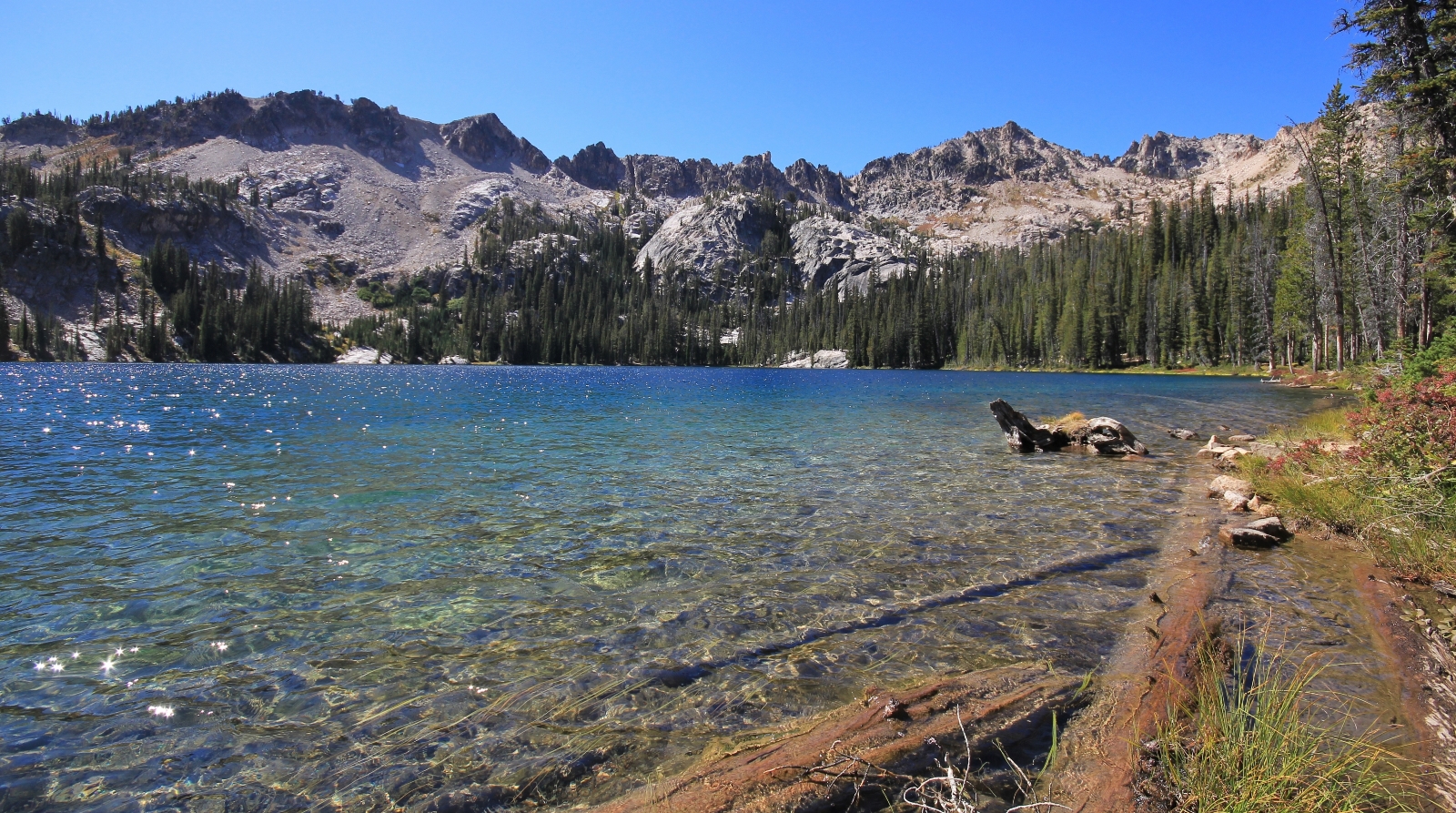 Idaho’s Sawtooth Wilderness Backpack Day 1: Redfish Lake to Alpine Lake ...