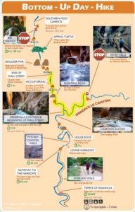 Narrows Map – Evans Outdoor Adventures