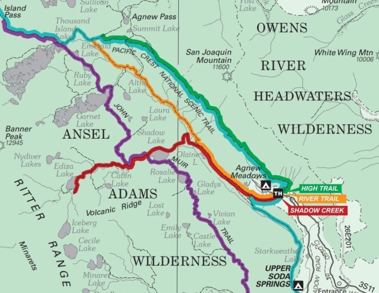 shadow lake map – Evans Outdoor Adventures